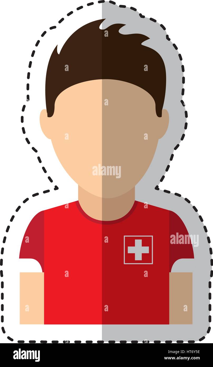switzerland team player soccer Stock Vector Image & Art - Alamy