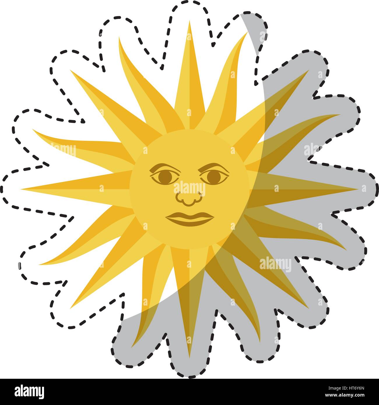 sun uruguayan emblem flag Stock Vector Image & Art - Alamy