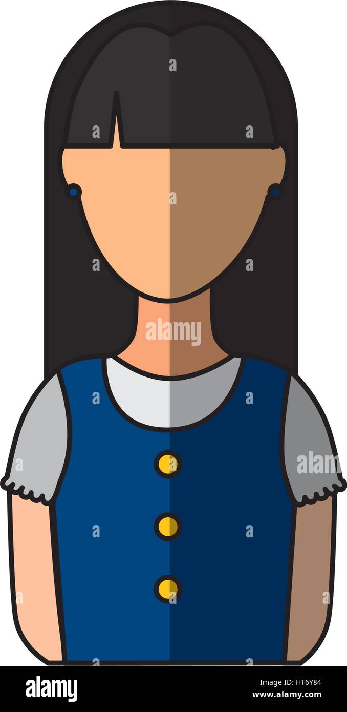 cute woman avatar character Stock Vector Image & Art - Alamy