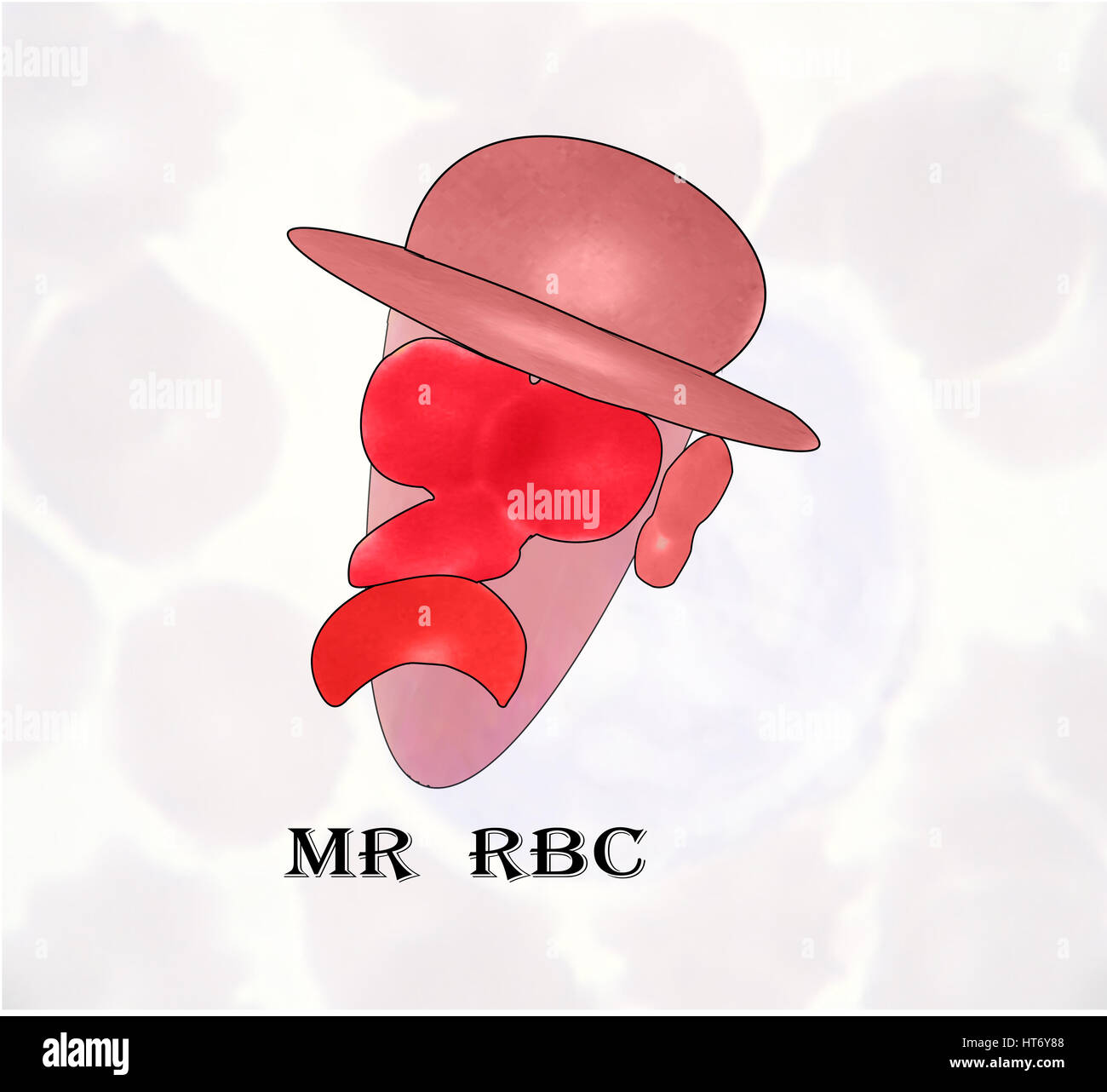 Cartoon face parts hi-res stock photography and images - Alamy