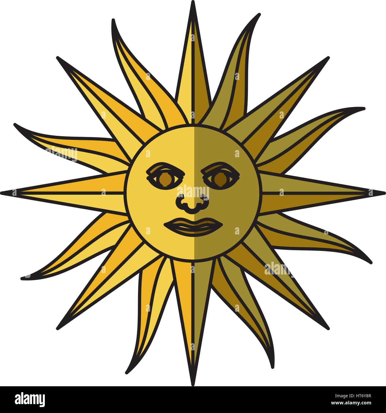 sun uruguayan emblem flag Stock Vector Image & Art - Alamy
