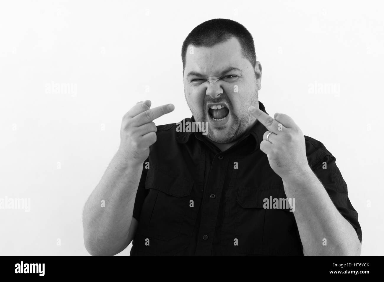 Finger n Black and White Stock Photos & Images - Alamy