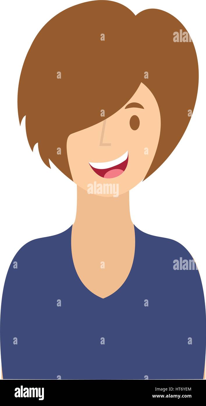 cute woman avatar character Stock Vector Image & Art - Alamy