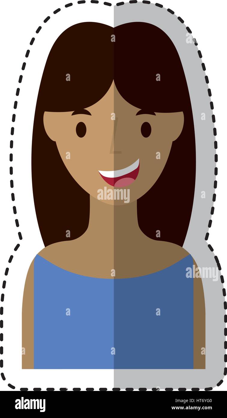 cute woman avatar character Stock Vector Image & Art - Alamy