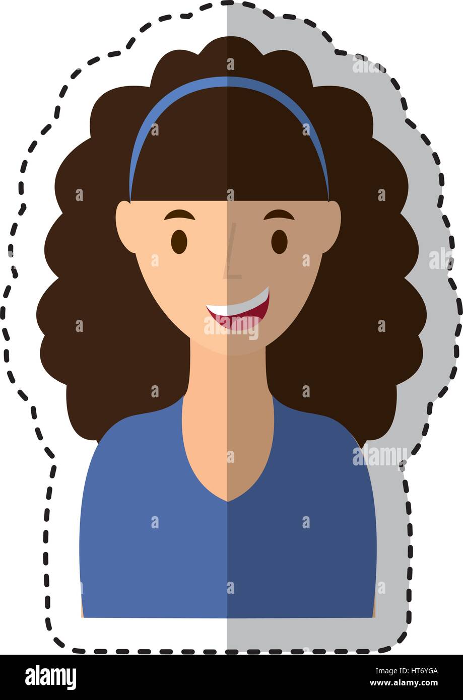 cute woman avatar character Stock Vector Image & Art - Alamy
