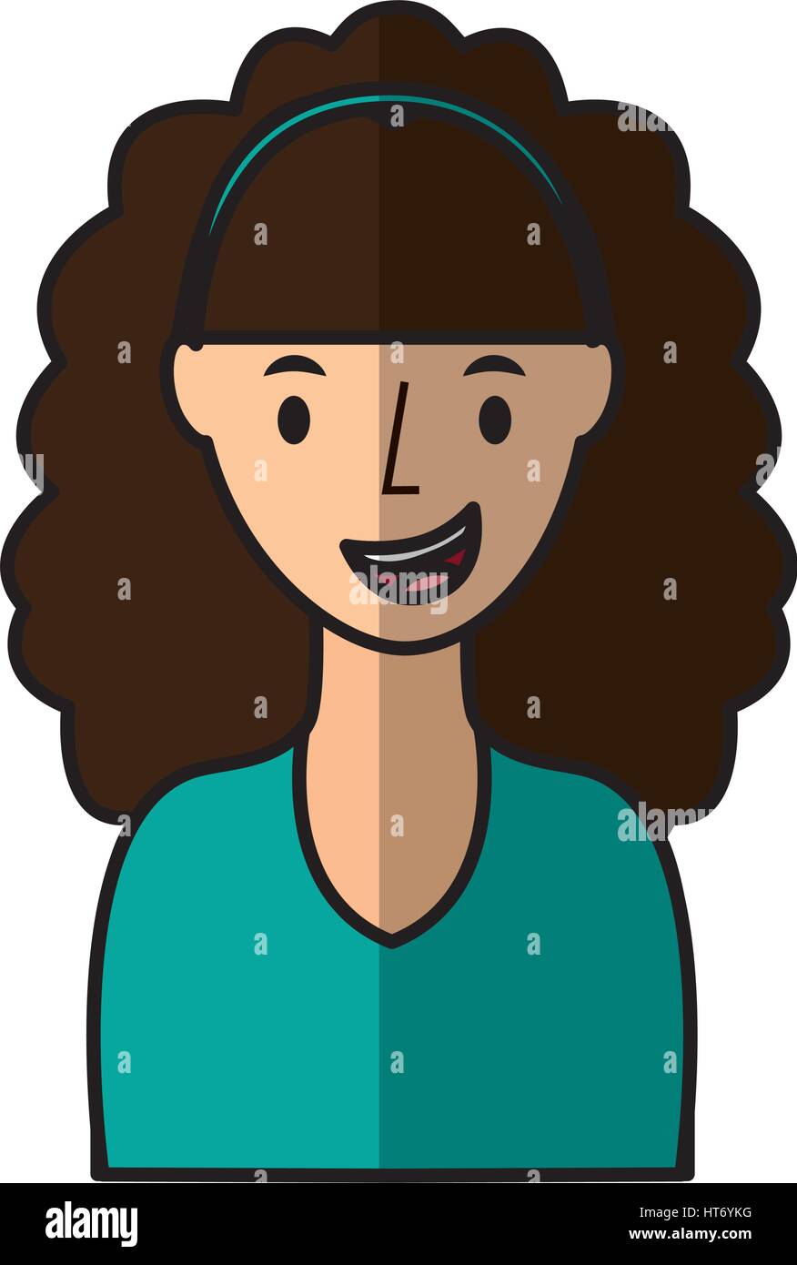 cute woman avatar character Stock Vector Image & Art - Alamy