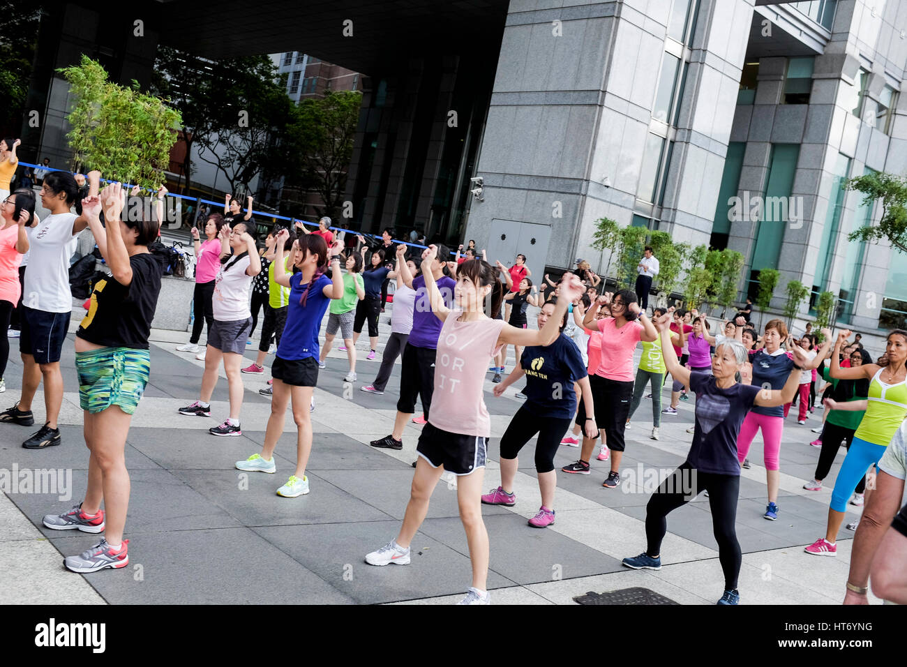 Asian culture exercise hi-res stock photography and images - Alamy