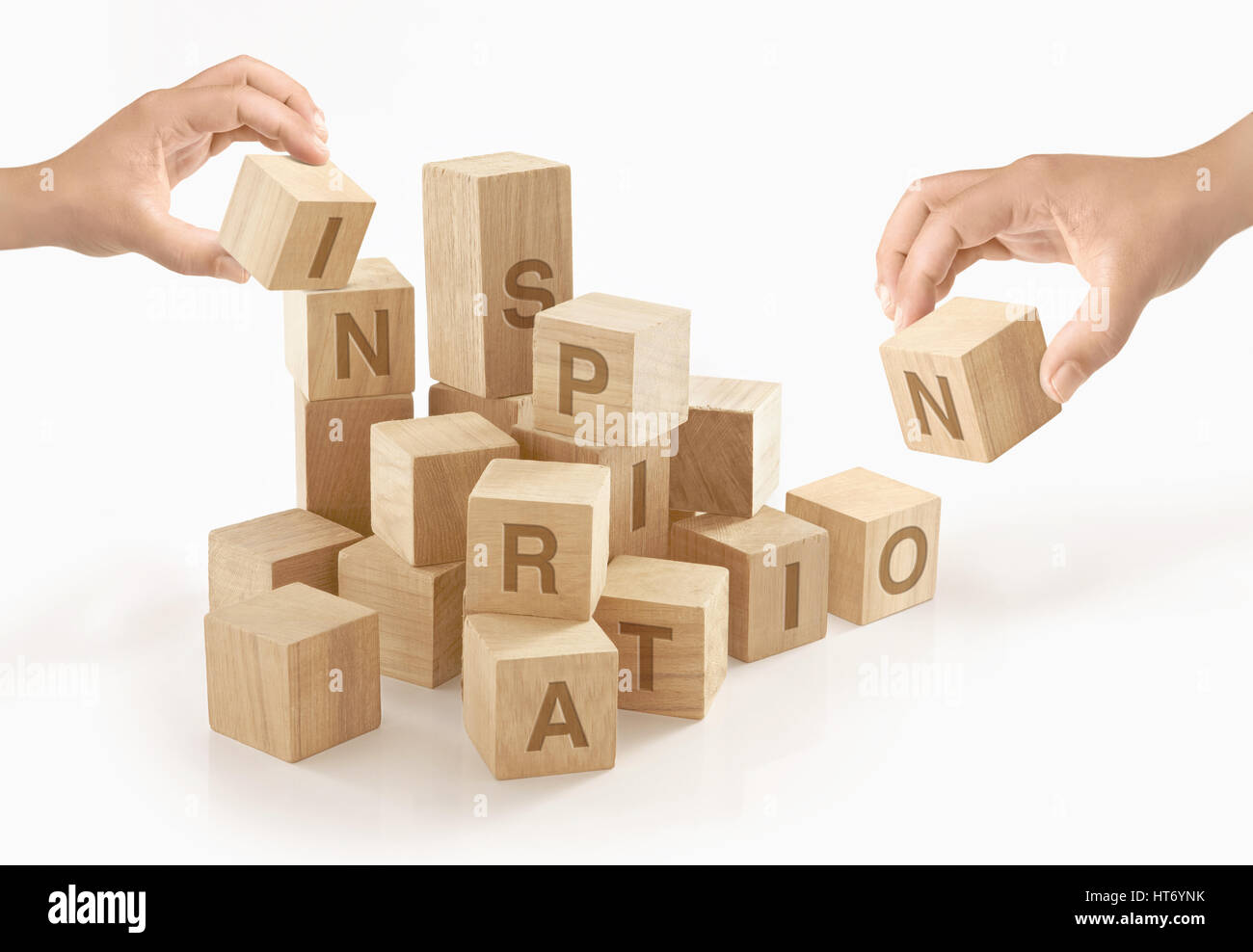 Creativity & inspiration concept on isolated background Stock Photo - Alamy