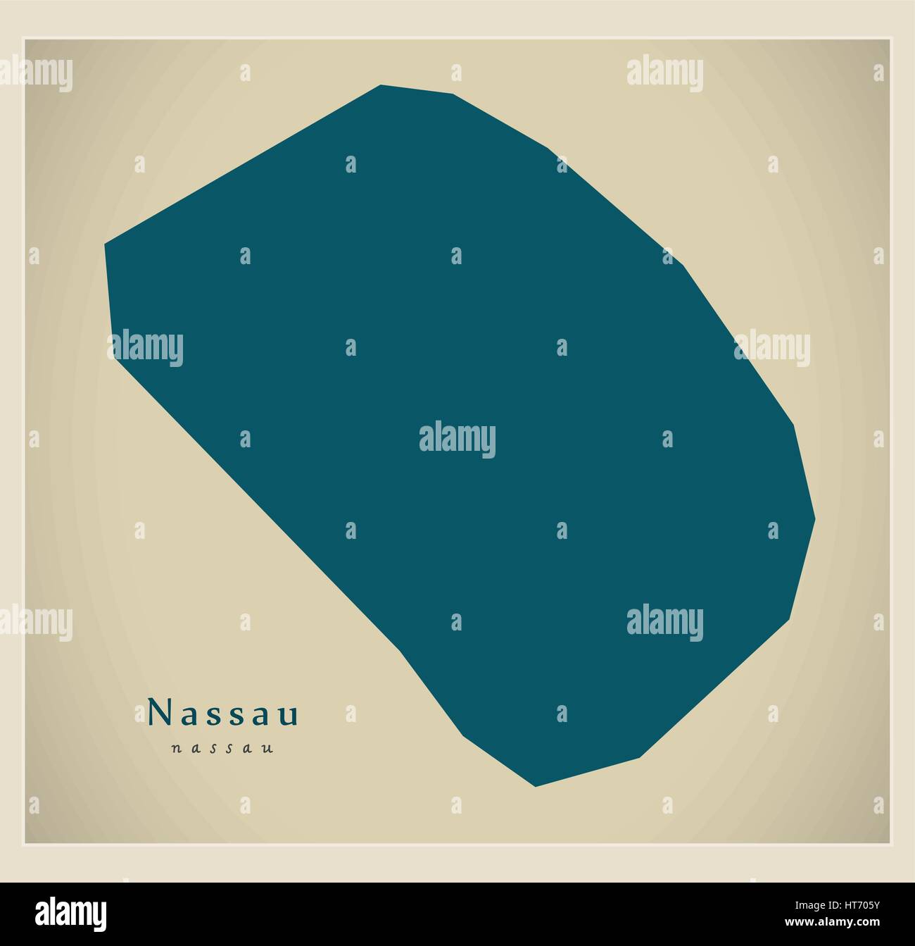 Map of nassau Stock Vector Images - Alamy