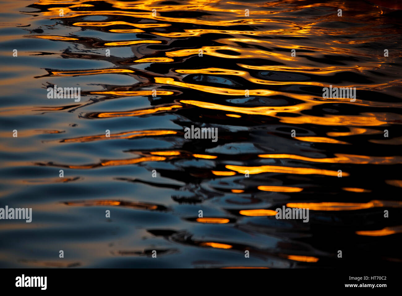 Golden sea surface hi-res stock photography and images - Alamy
