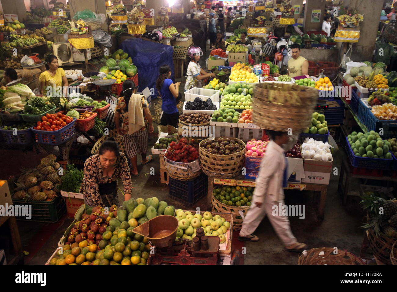Denpasar pasar badung market hi-res stock photography and images - Alamy