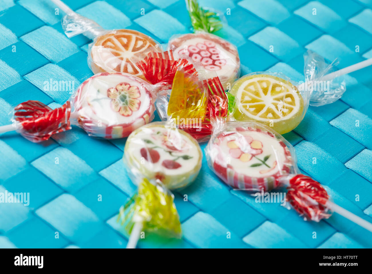 Many lollipops hi-res stock photography and images - Alamy