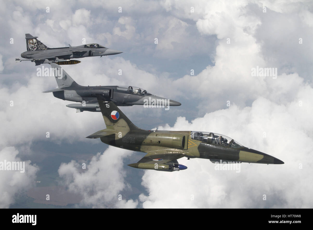 Fighter planes, L - 159 ALCA, JAS - 39 GRIPEN, L - 39 ALBATROS Stock ...