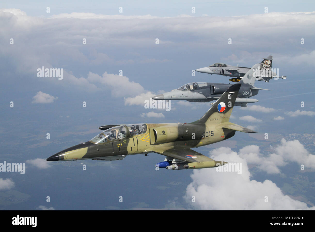 Fighter planes, L - 159 ALCA, JAS - 39 GRIPEN, L - 39 ALBATROS Stock ...