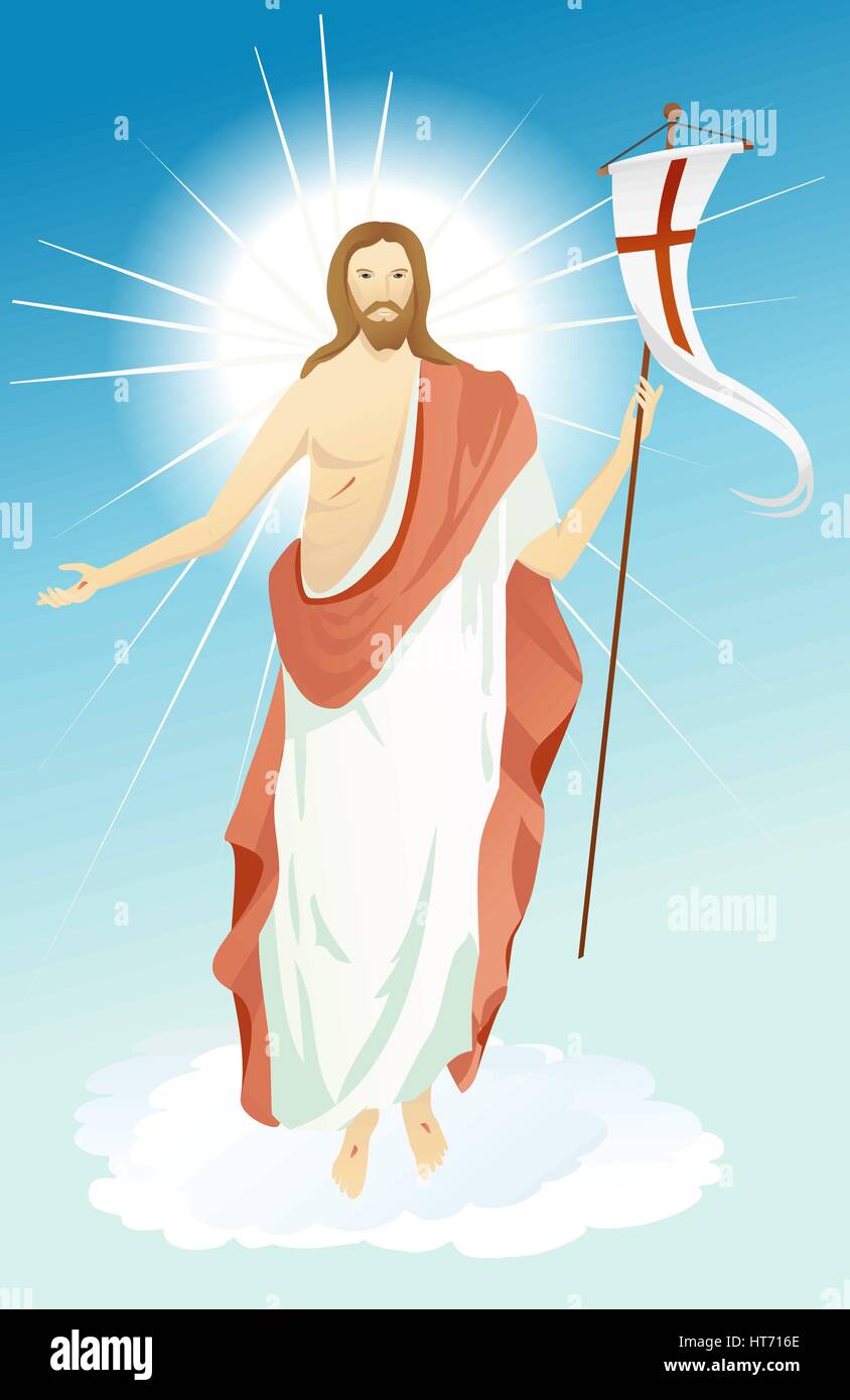 Resurrected Jesus Christ Stock Vector Image & Art - Alamy Resurrected Jesus Christ Stock Vector Image & Art - Alamy