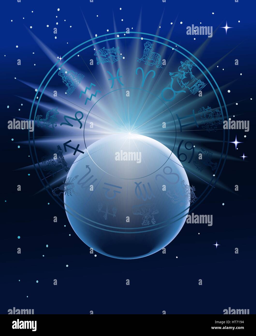 Horoscope - star zodiac signs Stock Vector Image & Art - Alamy