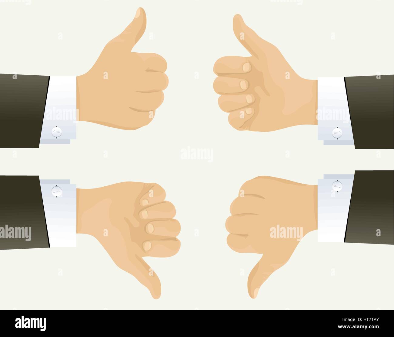 Hands showing okay sign Stock Vector Image & Art - Alamy