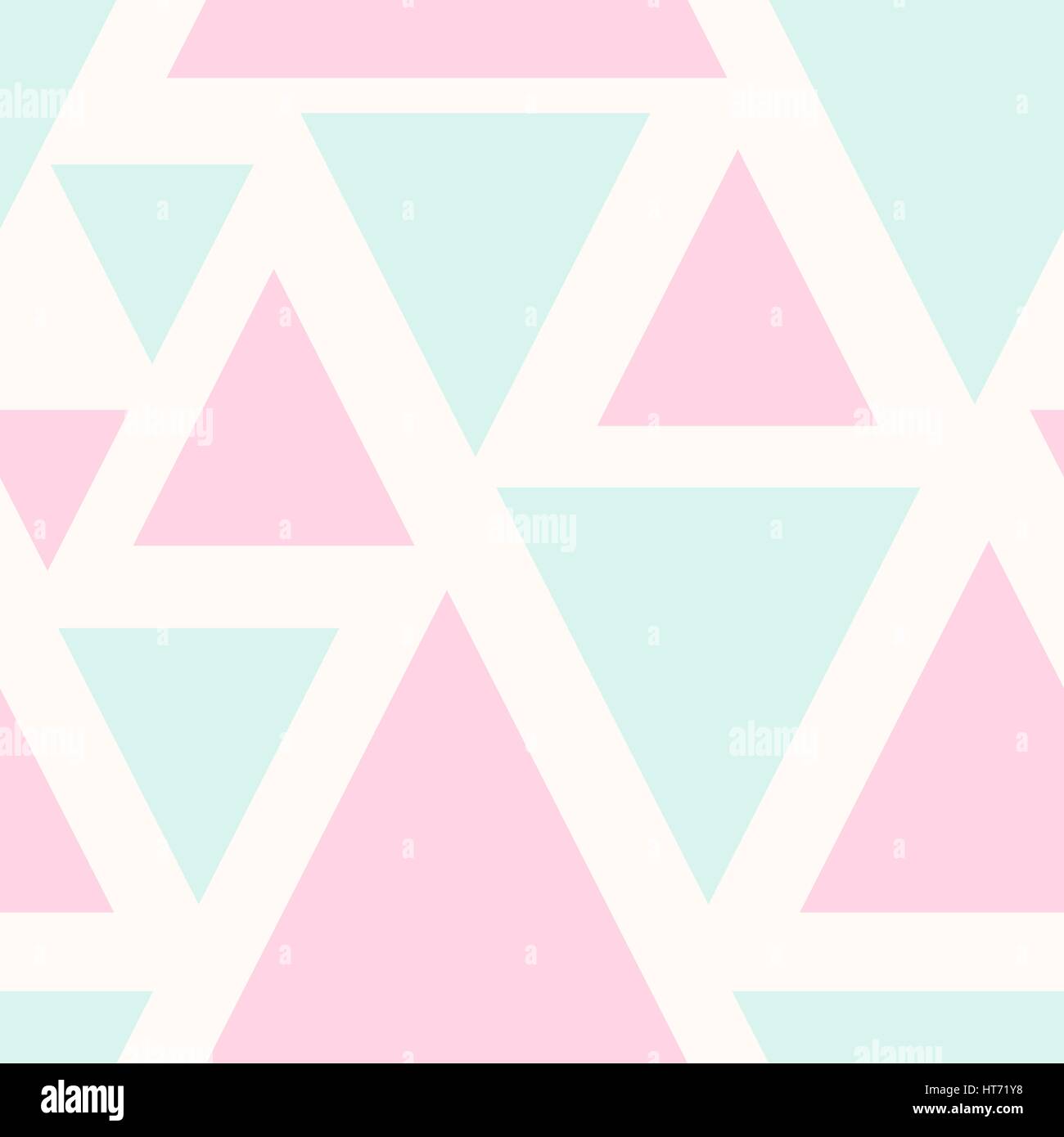 Seamless abstract repeating pattern with triangle shapes in pastel pink ...