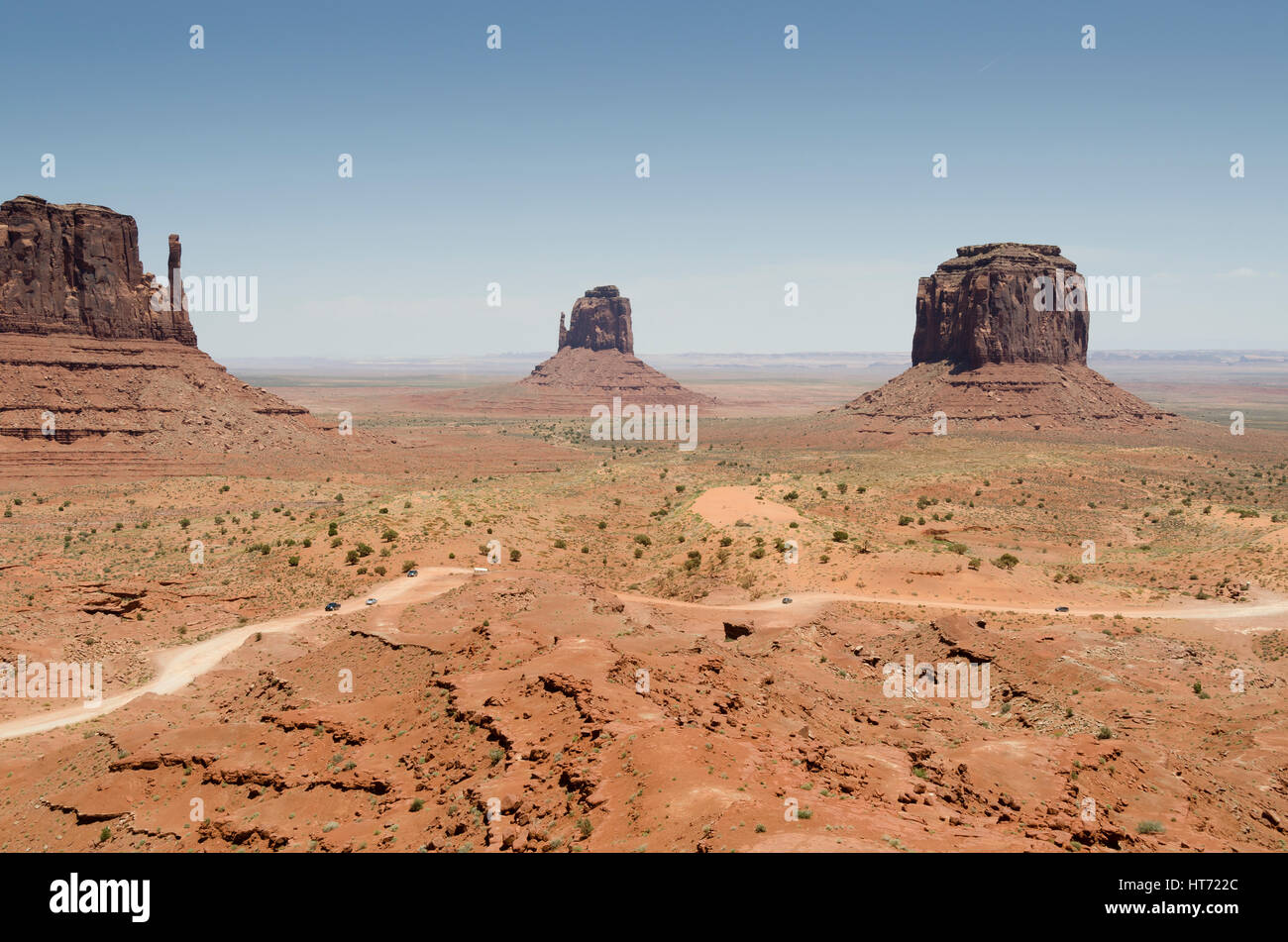 Extreme landscape of Monument Valley in Utah Stock Photo - Alamy