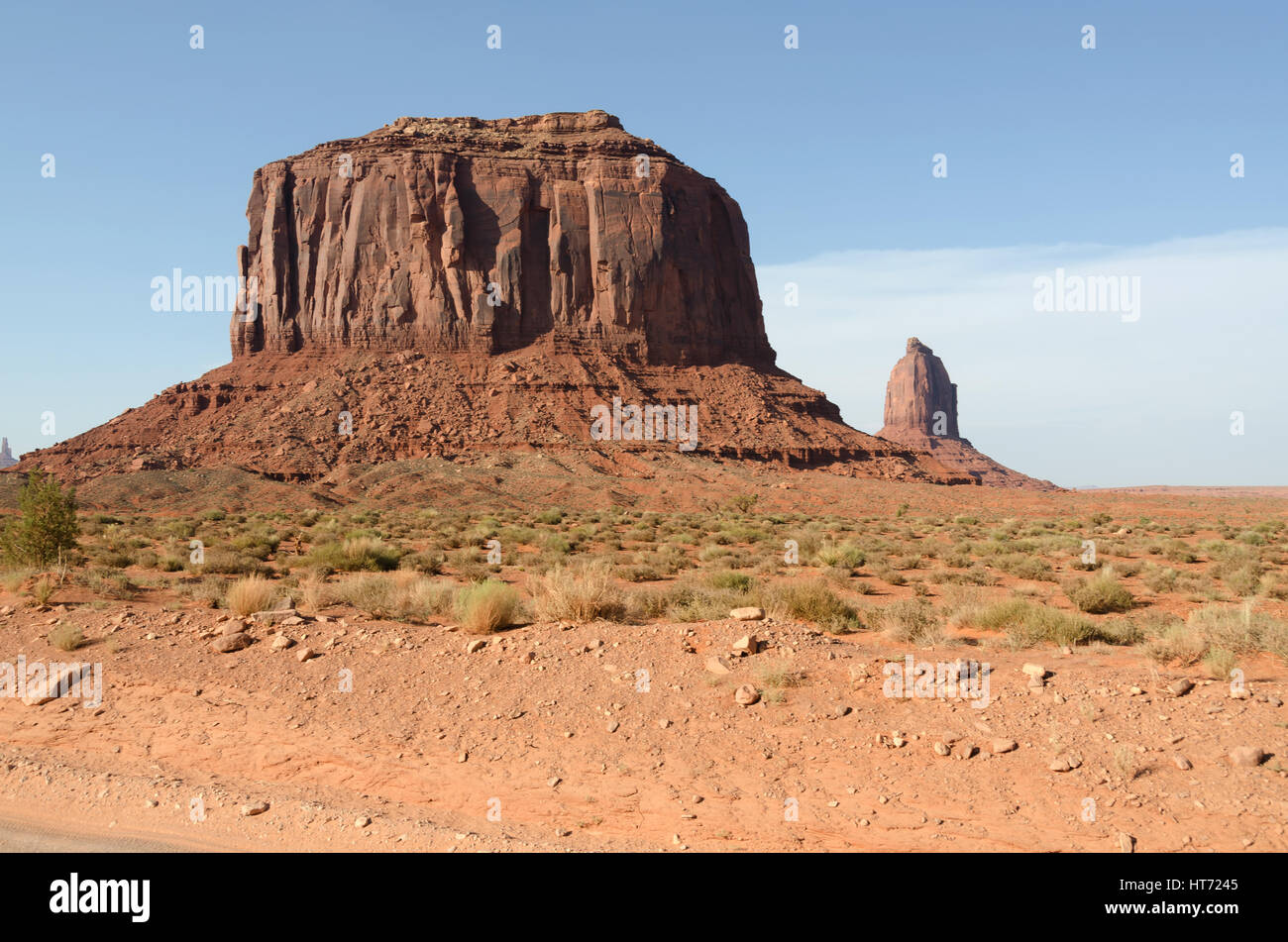 Extreme landscape of Monument Valley in Utah Stock Photo - Alamy