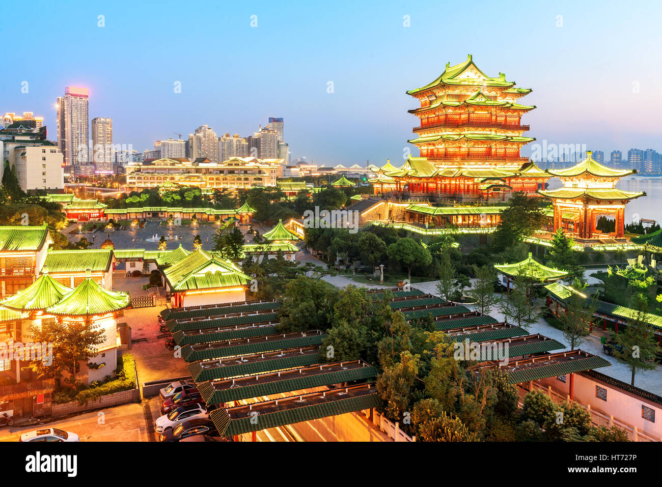 Tengwang pavilion hi-res stock photography and images - Alamy