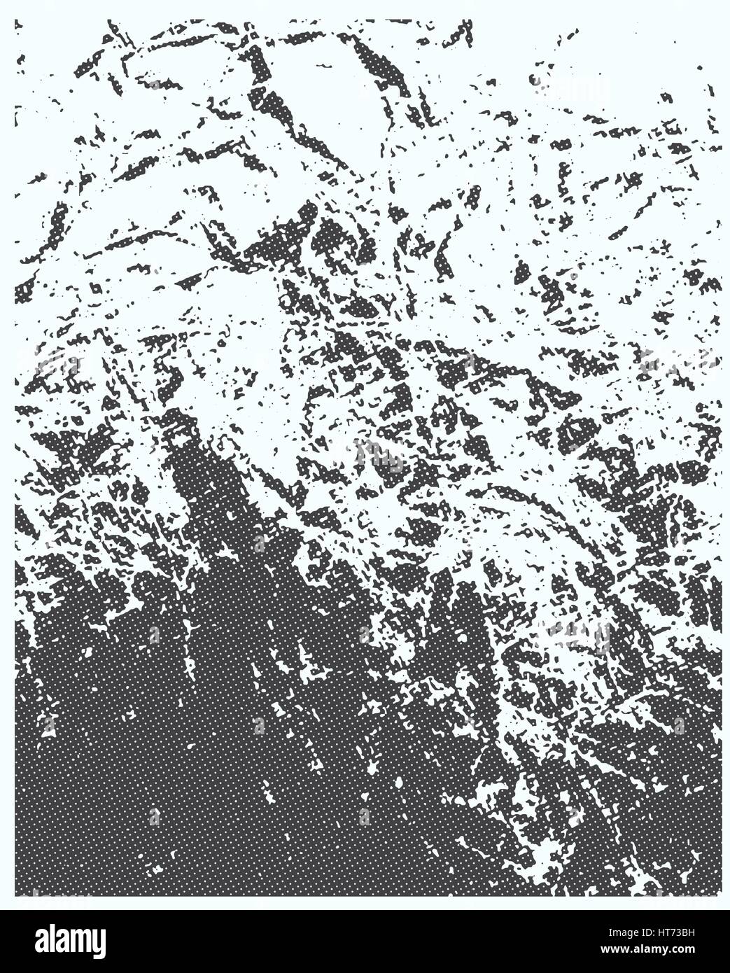 Creative grunge rough contrast texture. Vector illustration. Abstract ...