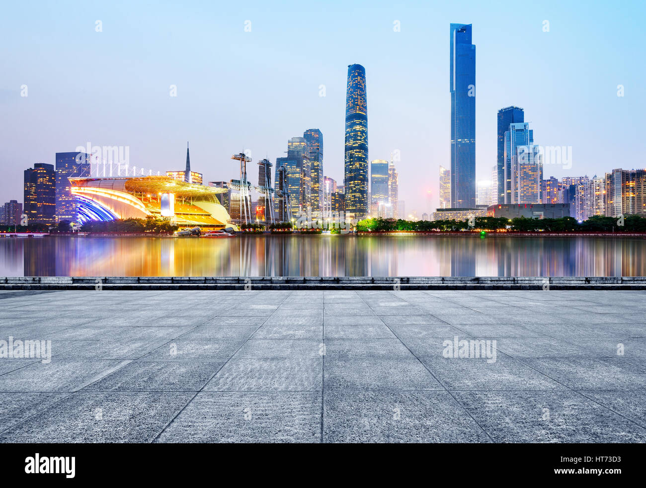 skyline and cityscape of modern city Guangzhou Stock Photo - Alamy