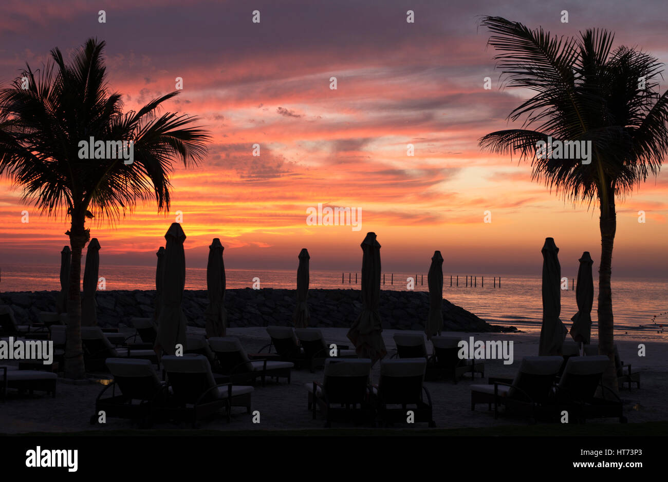 Ajman sunset hi-res stock photography and images - Alamy