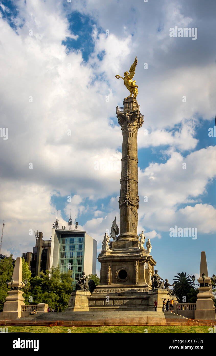 Angel of Independence Monument - Mexico City, Mexico Stock Photo - Alamy