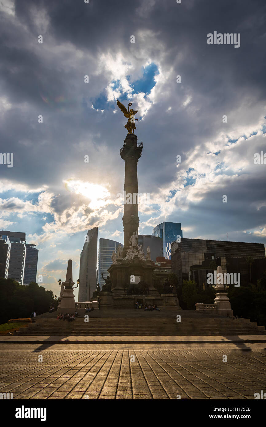 Mexico city independence angel hi-res stock photography and images - Alamy