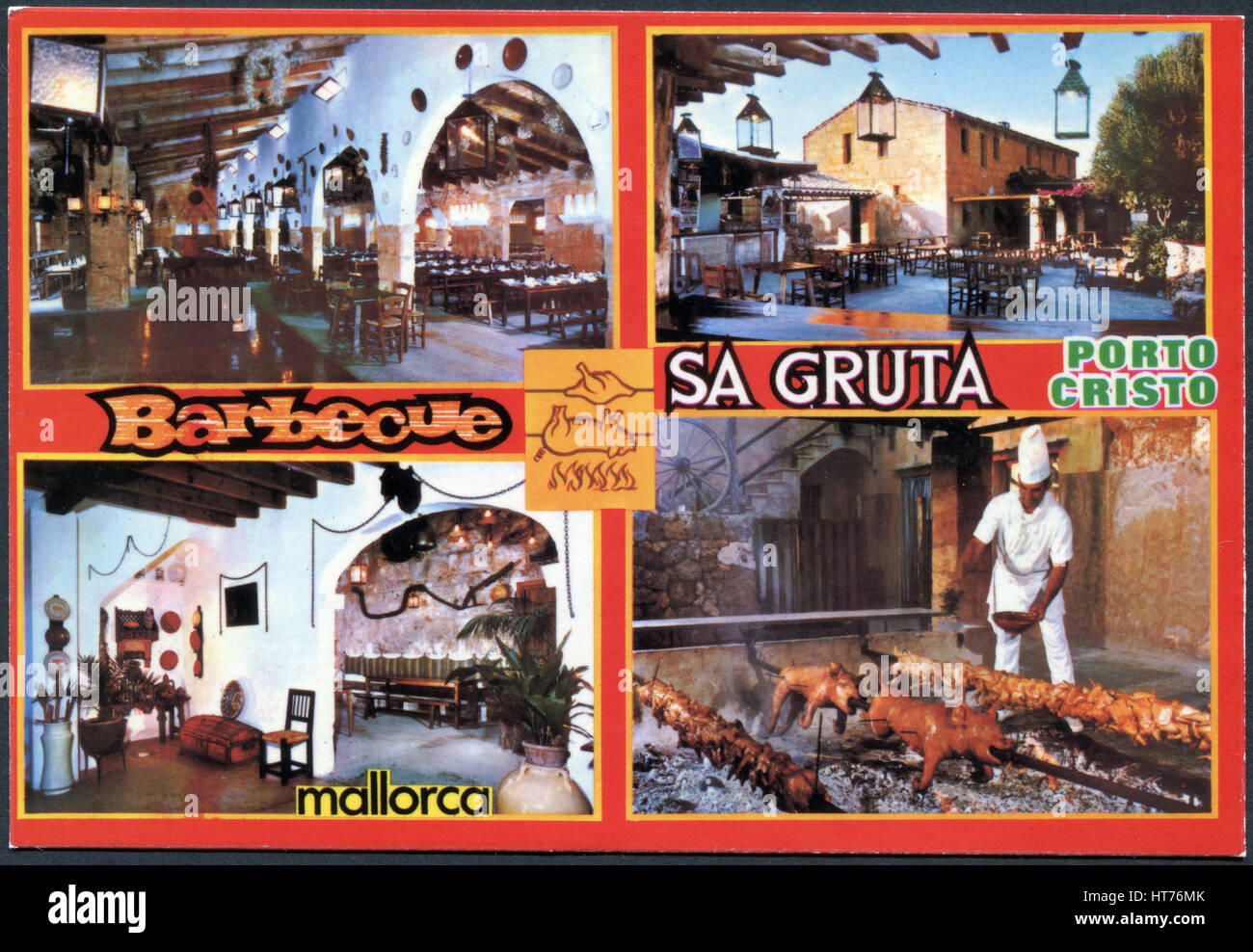 Postcard spain vintage 1971 hi-res stock photography and images - Alamy