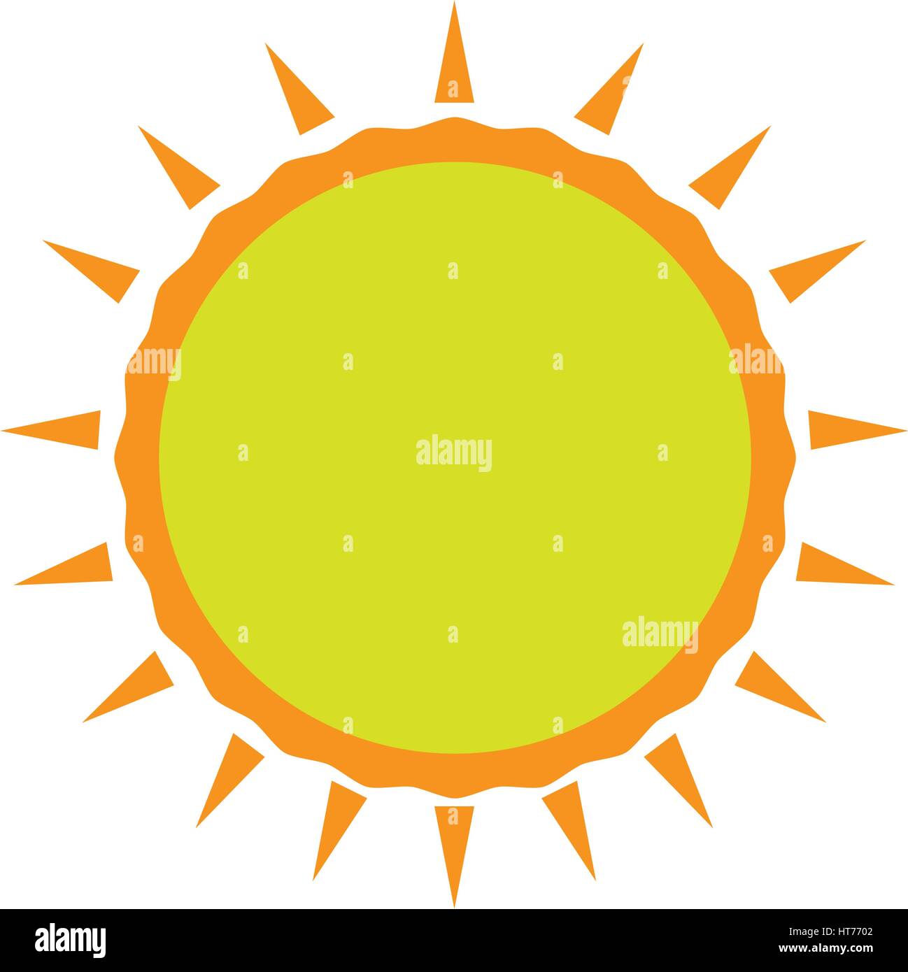 Isolated sun icon Stock Vector Image & Art - Alamy