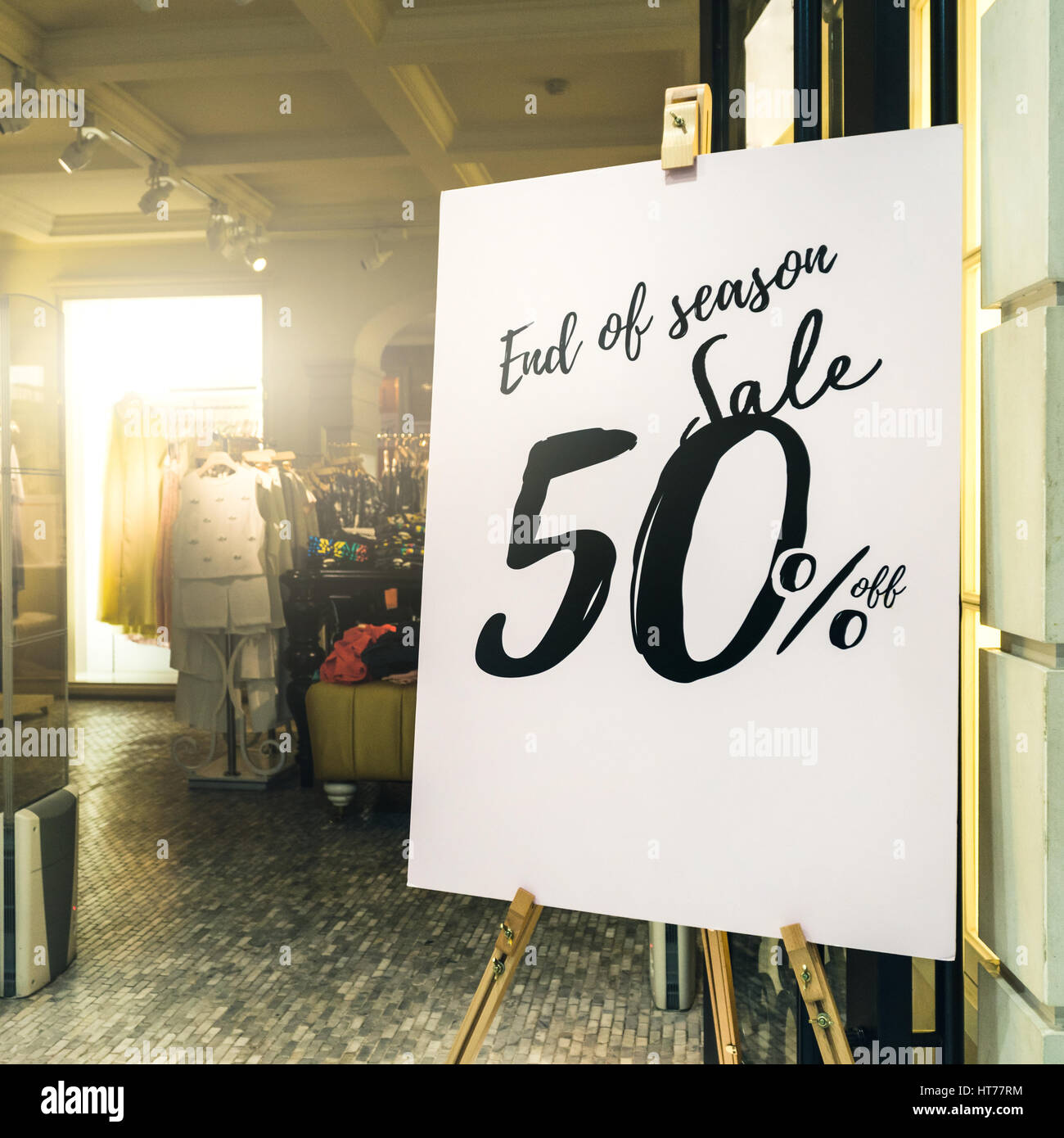 Sale label sign in front of shop,Poster Sale shopping season for ...