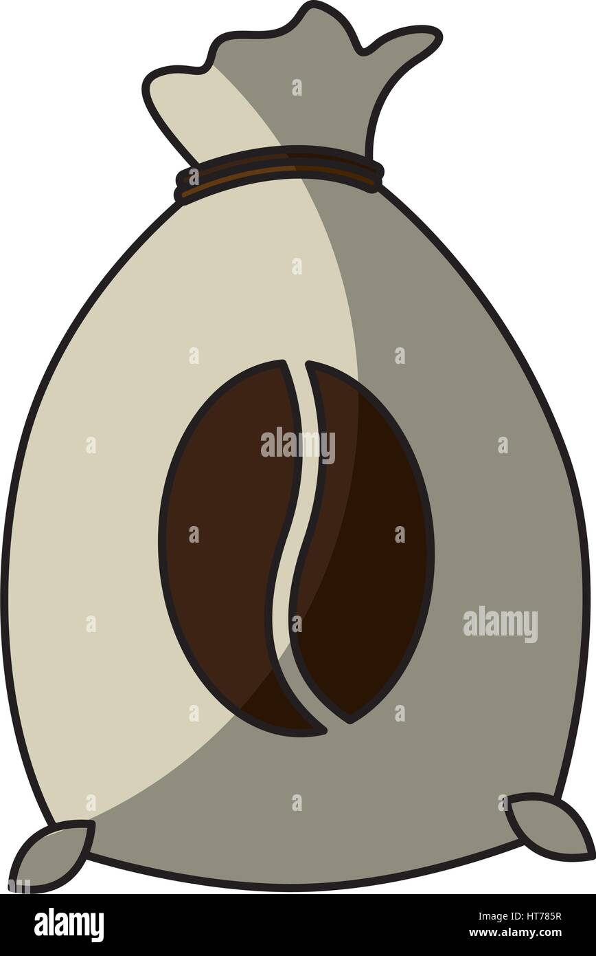 coffee sack isolated icon Stock Vector Image & Art - Alamy
