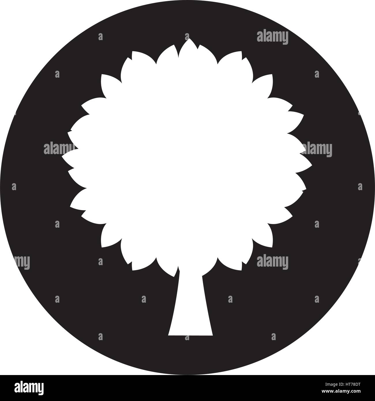 tree plant ecology symbol Stock Vector Image & Art - Alamy
