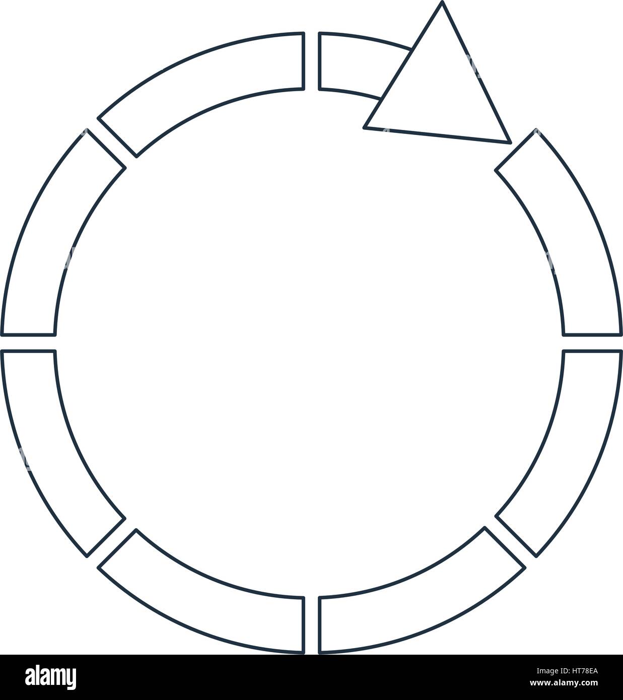 Abstract rotation round blue figure hi-res stock photography and images ...