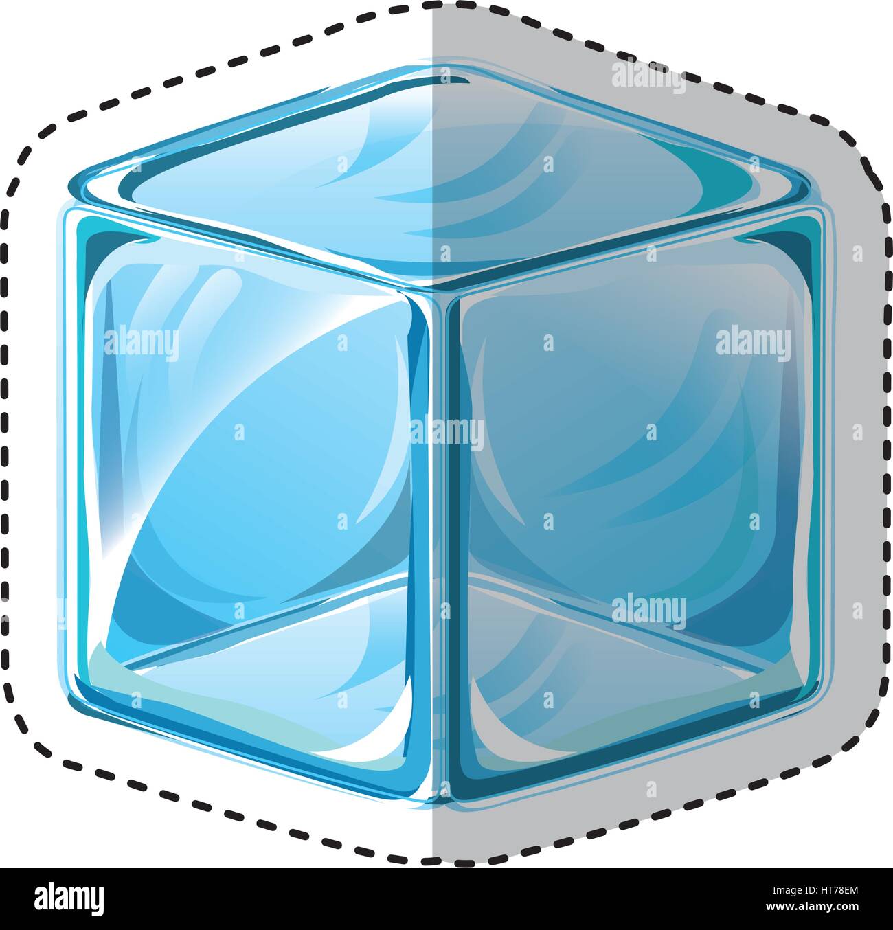 Ice_block Stock Vector Images - Alamy