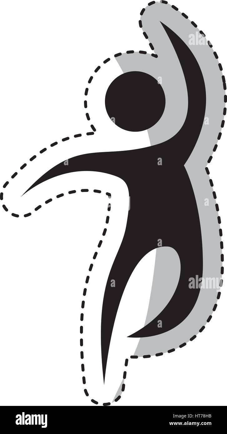 human figure silhouette icon Stock Vector Image & Art - Alamy