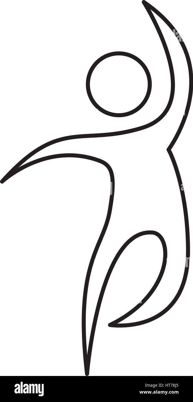 human figure silhouette icon Stock Vector Image & Art - Alamy