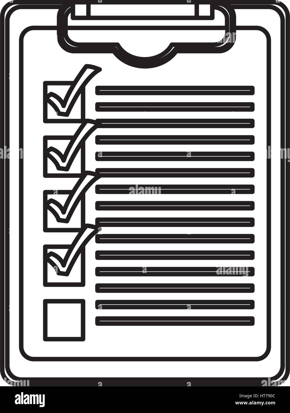 Human figure check mark Stock Vector Images - Alamy