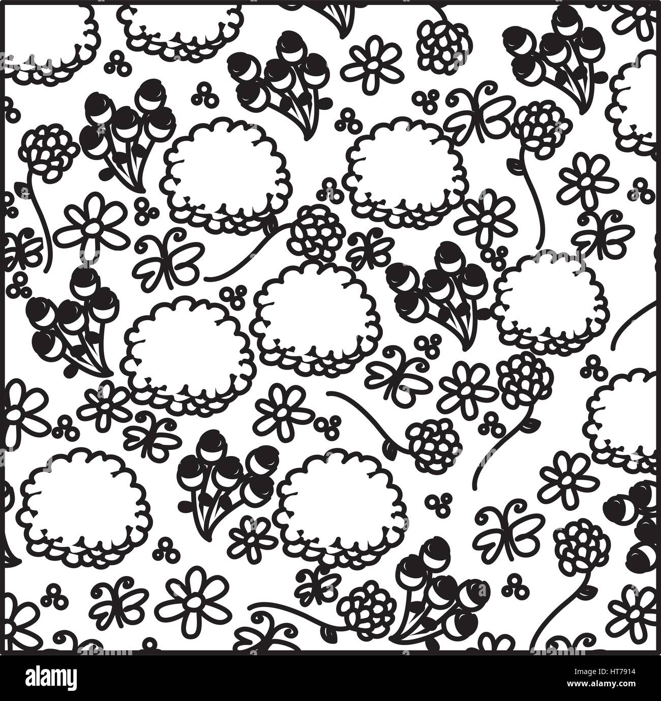 figure flowers background icon Stock Vector Image & Art - Alamy