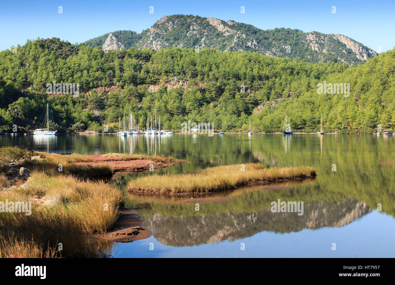 Orhaniye, Bozburun Peninsula, Turkey Stock Photo - Alamy