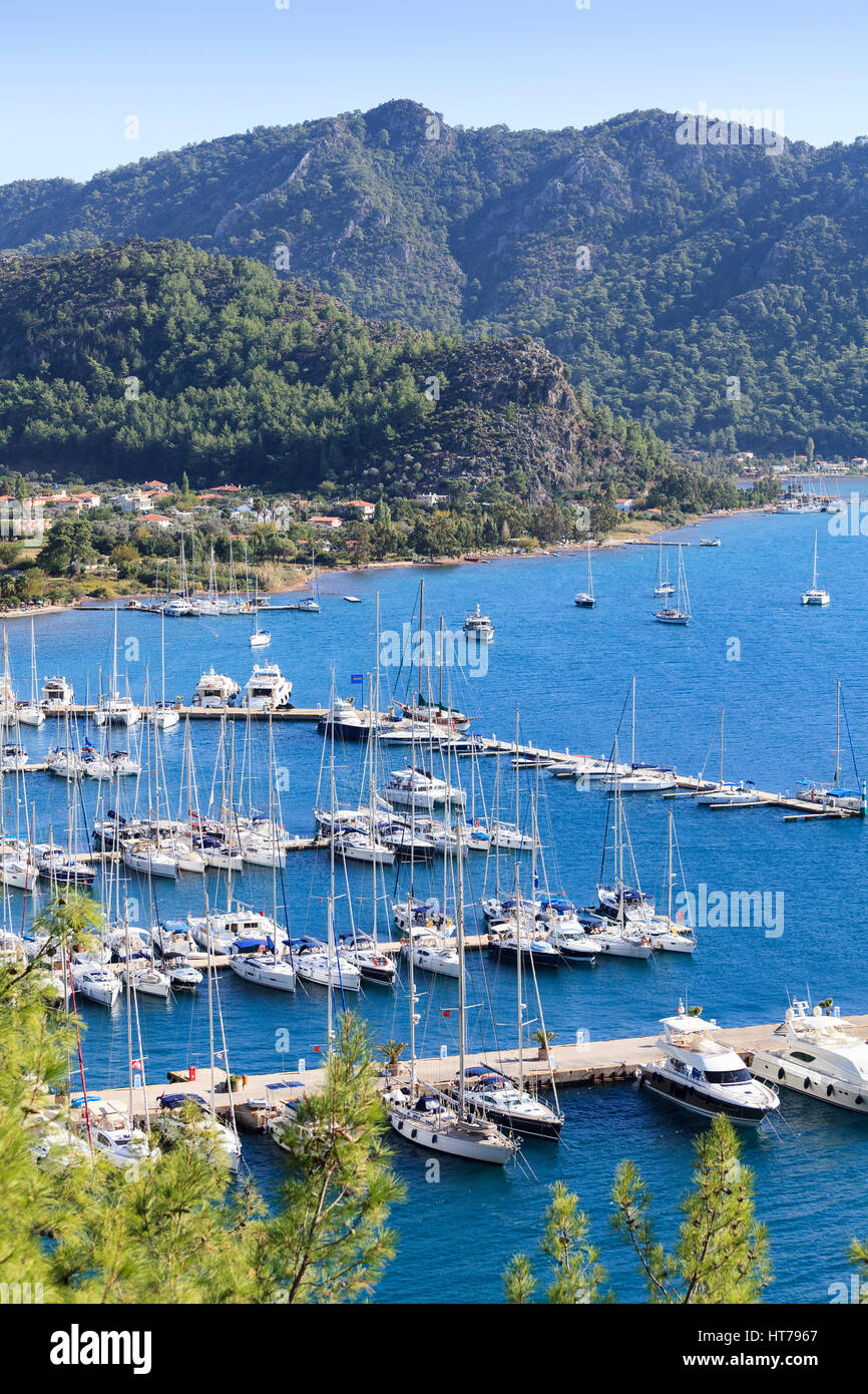 Orhaniye, Bozburun Peninsula, Turkey Stock Photo - Alamy