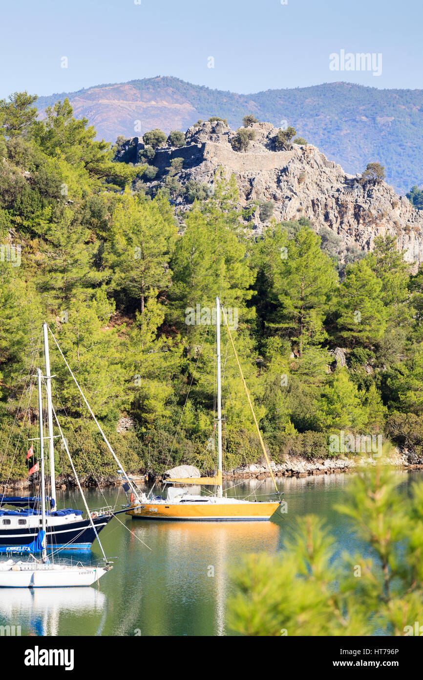 Orhaniye, Bozburun Peninsula, Turkey Stock Photo - Alamy
