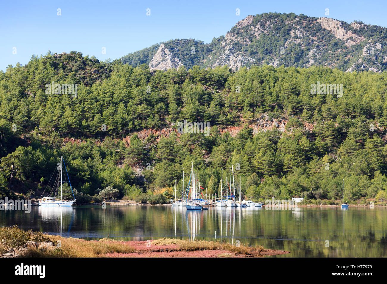Orhaniye, Bozburun Peninsula, Turkey Stock Photo - Alamy