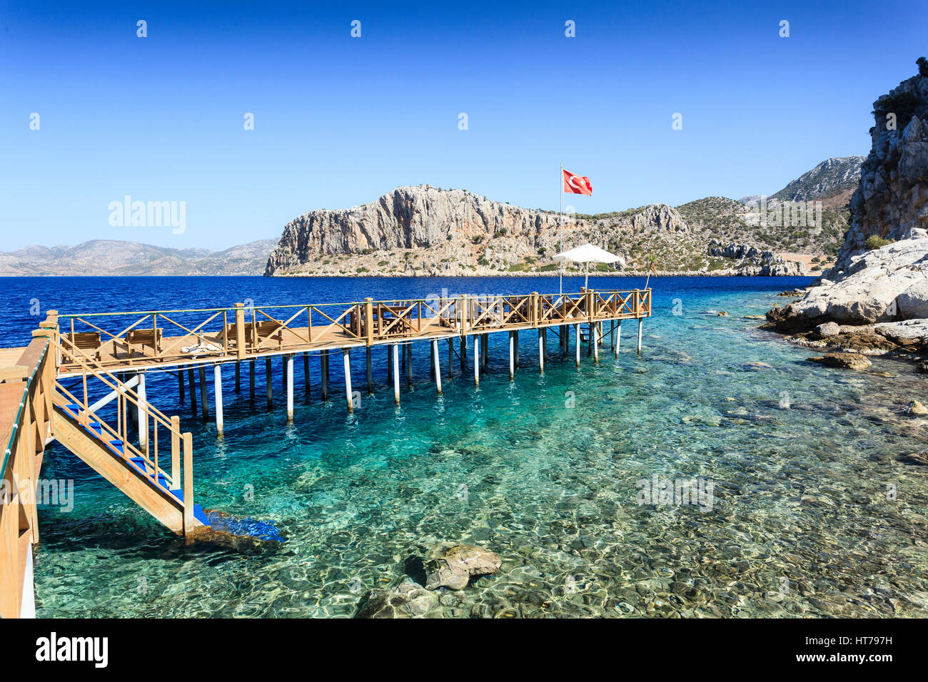 Phoenix Beach, Bozburun Peninsula, Turkey Stock Photo - Alamy