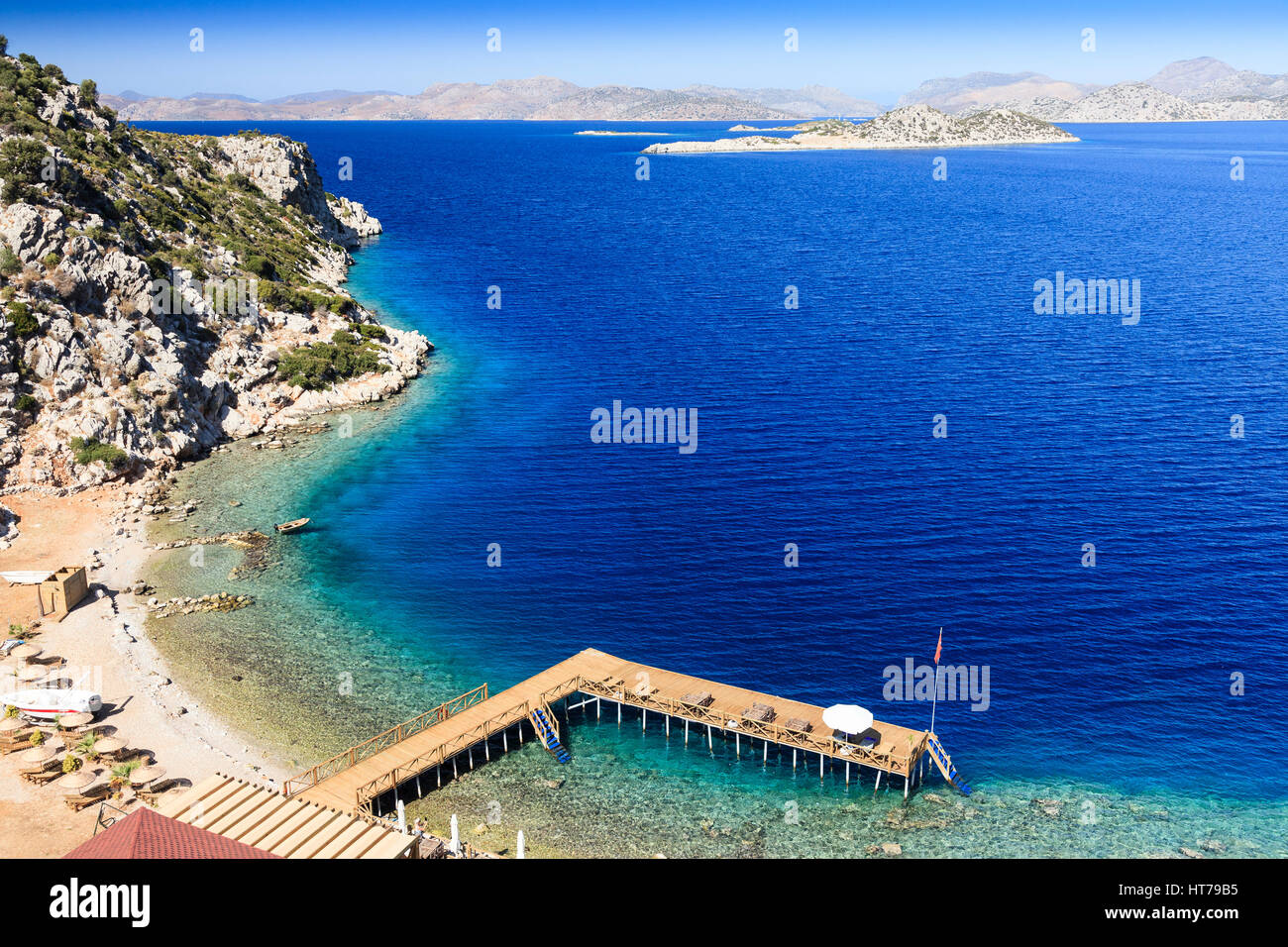Phoenix Beach, Bozburun Peninsula, Turkey Stock Photo - Alamy