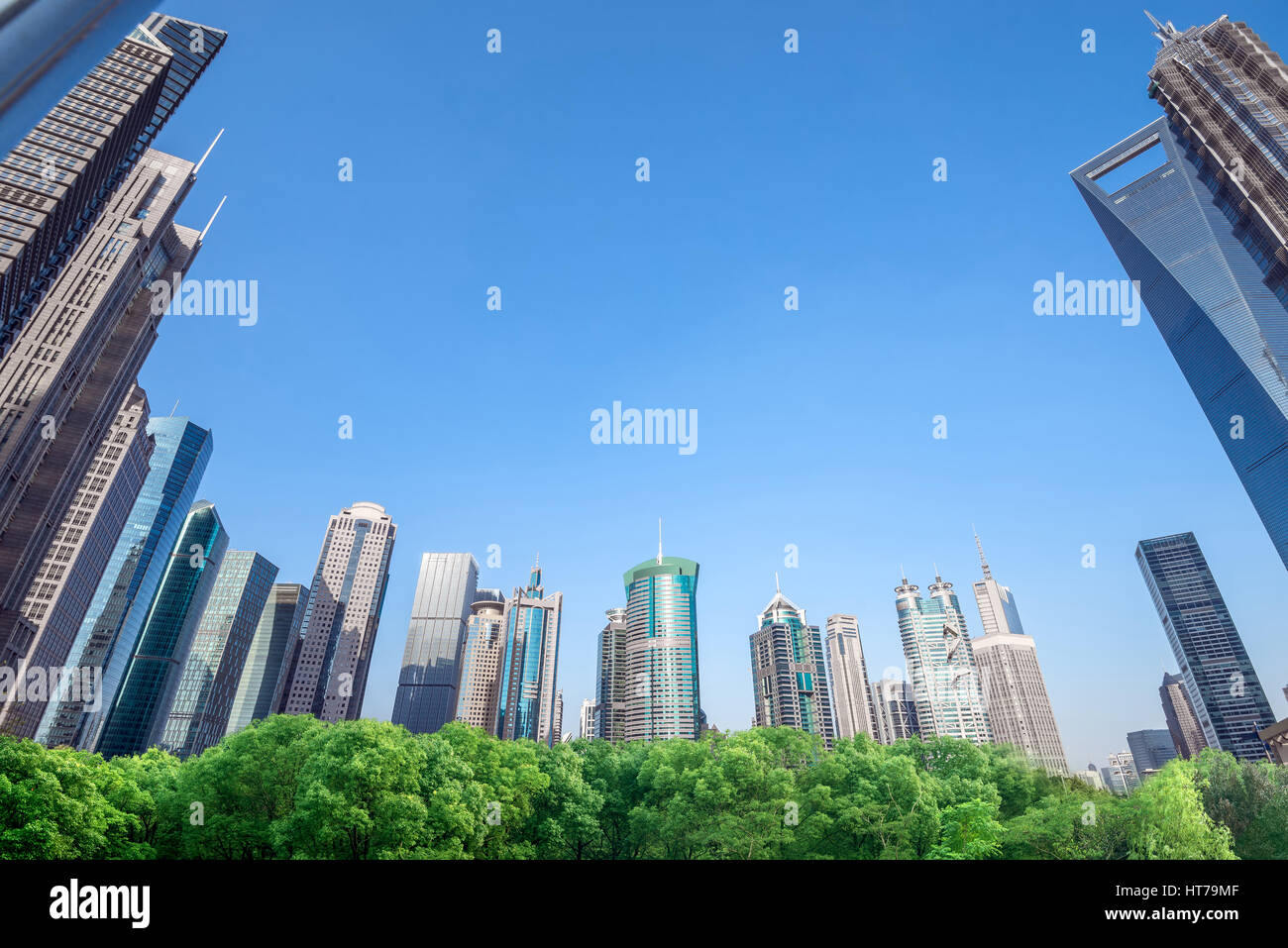 Shanghai urban landscape, the Huangpu River landmark Stock Photo - Alamy