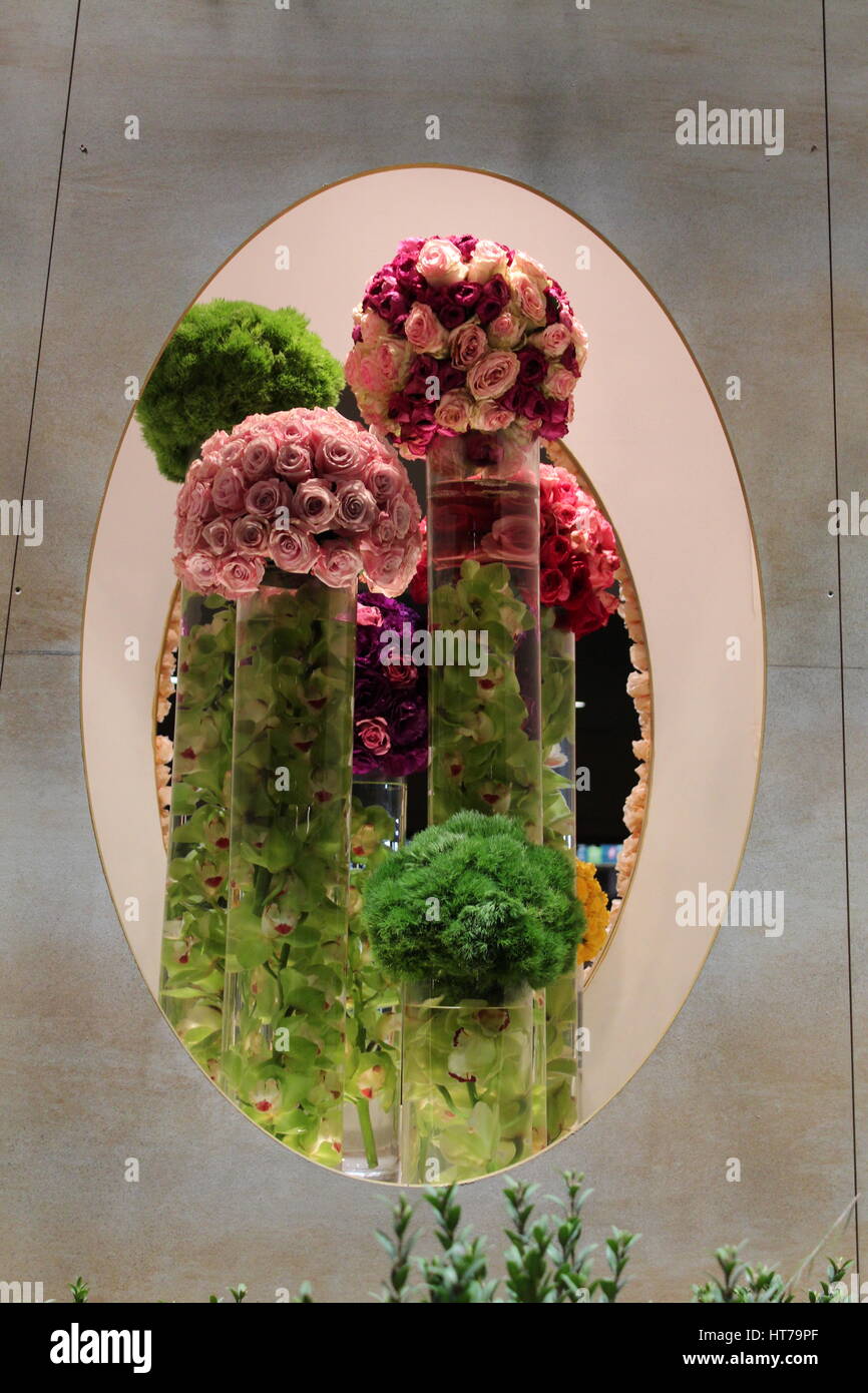 Philadelphia Flower Show Display Stock Photo - Alamy