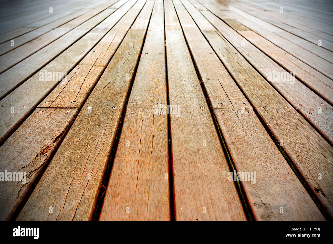 Wooden deck background lumber pattern Stock Photo - Alamy
